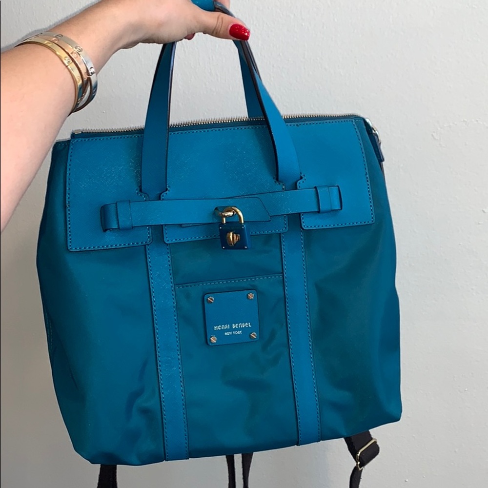 Henri Bendel Transformable Backpack (Jetsetter) - Gem